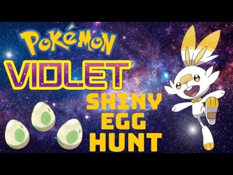 Shiny Scorbunny Egg Hunt | Pokémon Scarlet and Violet - YouTube
