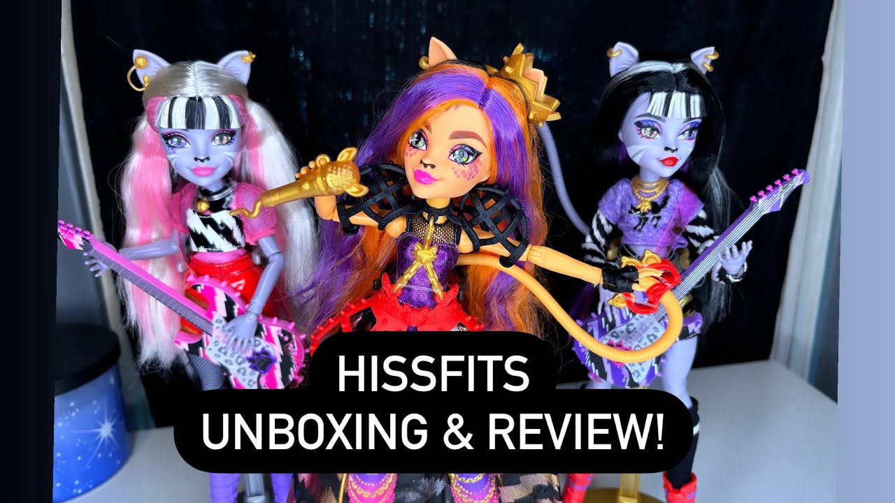 Monster High Hissfits 3 pack unboxing and review! - YouTube