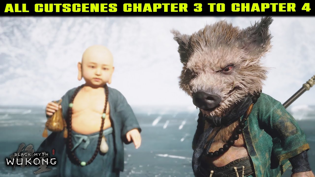AMAZING Cutscenes from Chapter 3 to Chapter 4 | Black Myth Wukong ...