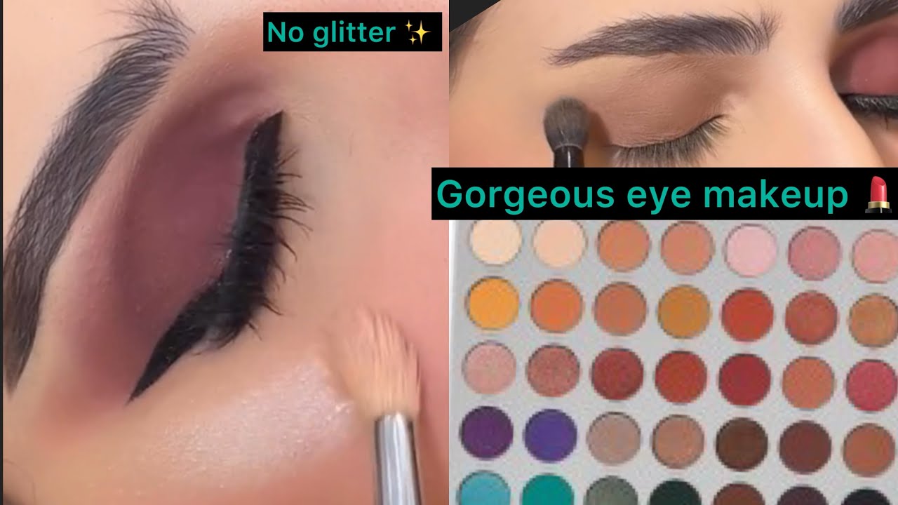 Easy and beautiful eye makeup 💄 tutorial (makeup @SameeebGeee ) just 5m looking so expensive 🫶🏻🥰 ...