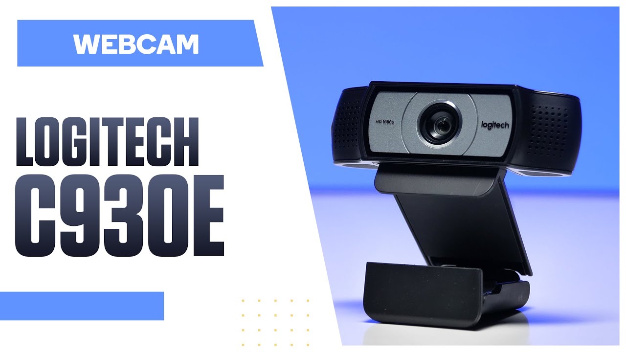 WEBCAM LOGITECH C930E | QUICK REVIEW - YouTube