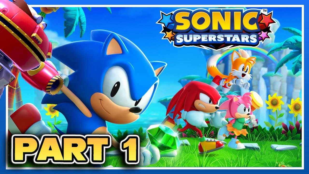 Sonic Superstars Nintendo Switch Part 1: Bridge Island Zone, Akt 1 ...