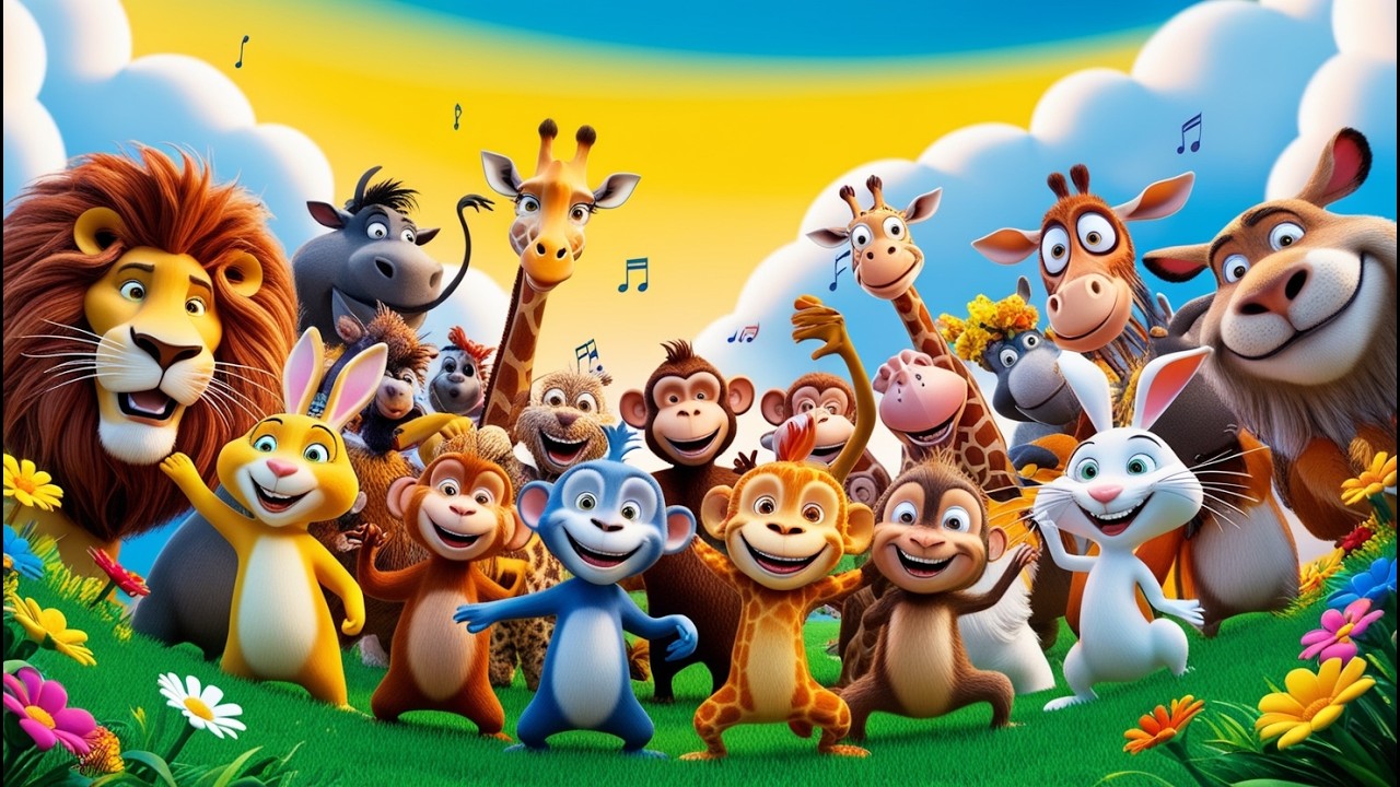 Animal Sound Fun Song & kids song - YouTube