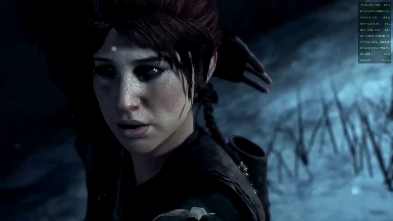 i9400f XFX 5700XT Thicc II ultra Consumo 200W!! RISE OF THE Tomb Raider ...