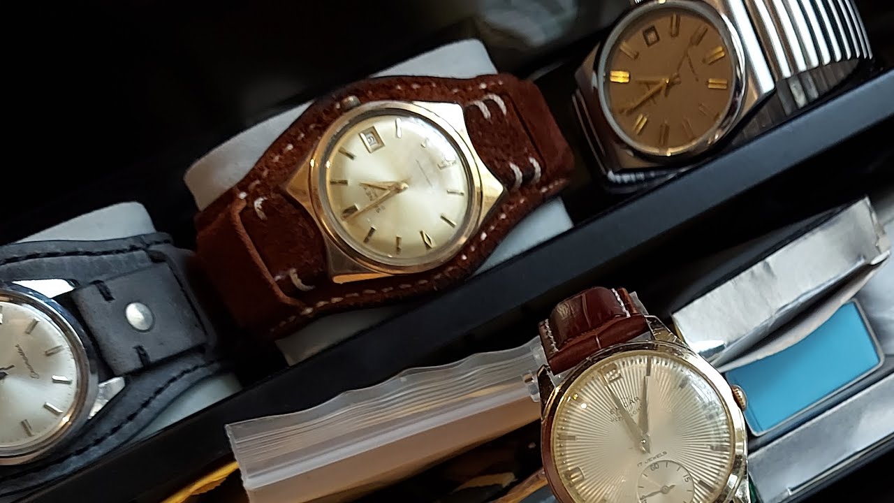 el reloj del día: 030223 reloj vintage enicar Swiss - YouTube