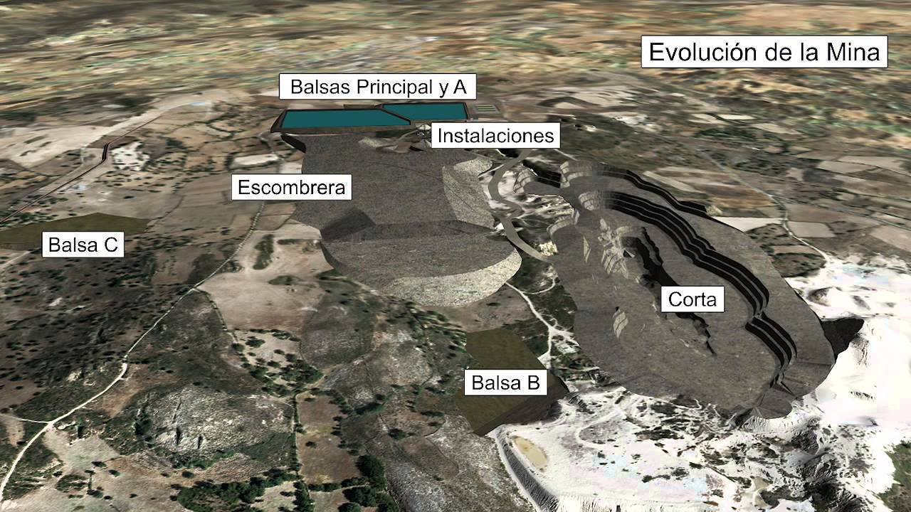 Mining Tungsten 3D Animation / IR PR Presentation Castilla y Leon Spain ...