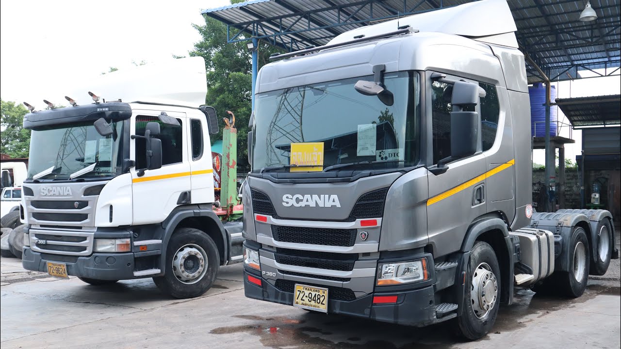รีวิวรถ10ล้อHOOK LIFT 20ตันSCANIA P360แรงปี62 พ่วงแม่-ลูกพร้อมกะบะ จาก ...