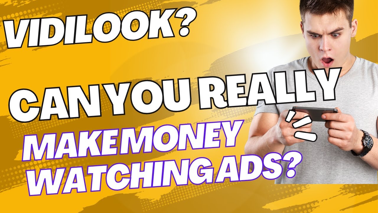Whats is Vidilook and Can You Make Money Watching Ads? - YouTube