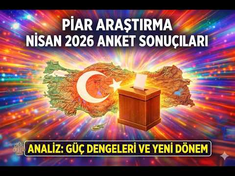 Bu Anket Çok Konuşulur! PİAR Nisan 2026 Seçim Anketi Sonuçları