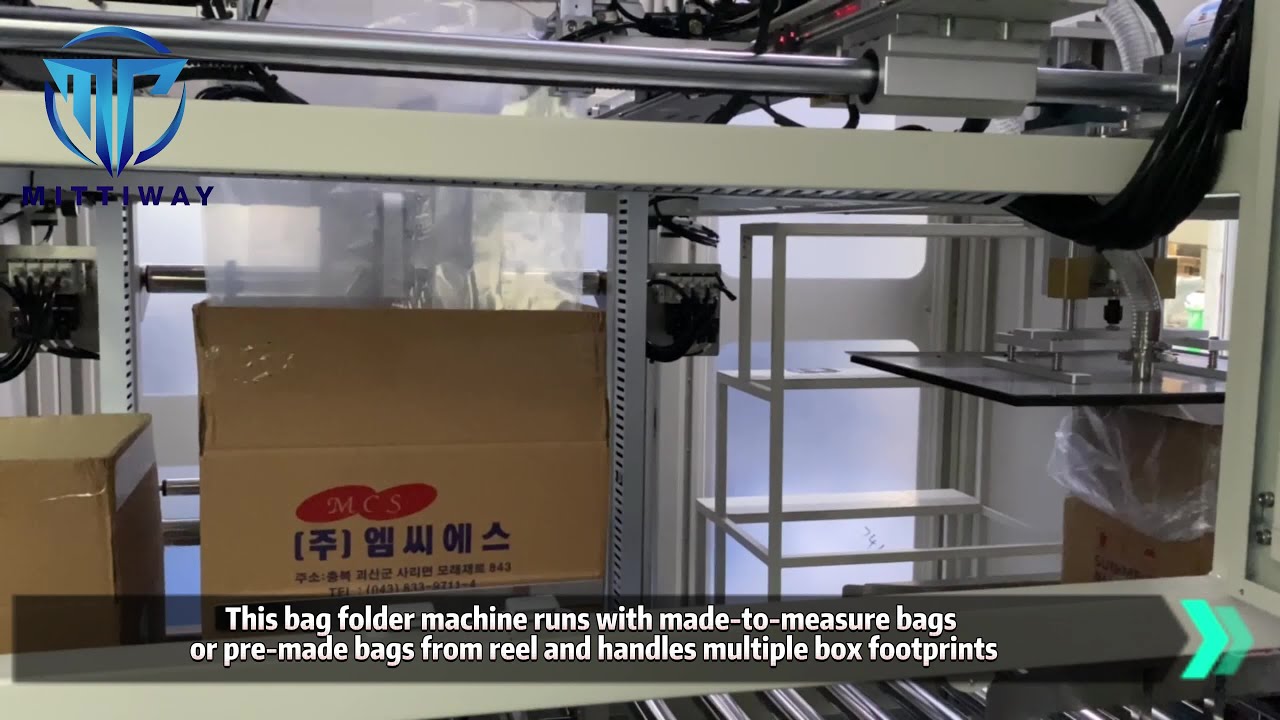 Automatic high speed polybag inserter machine equipment from Mittiway ...