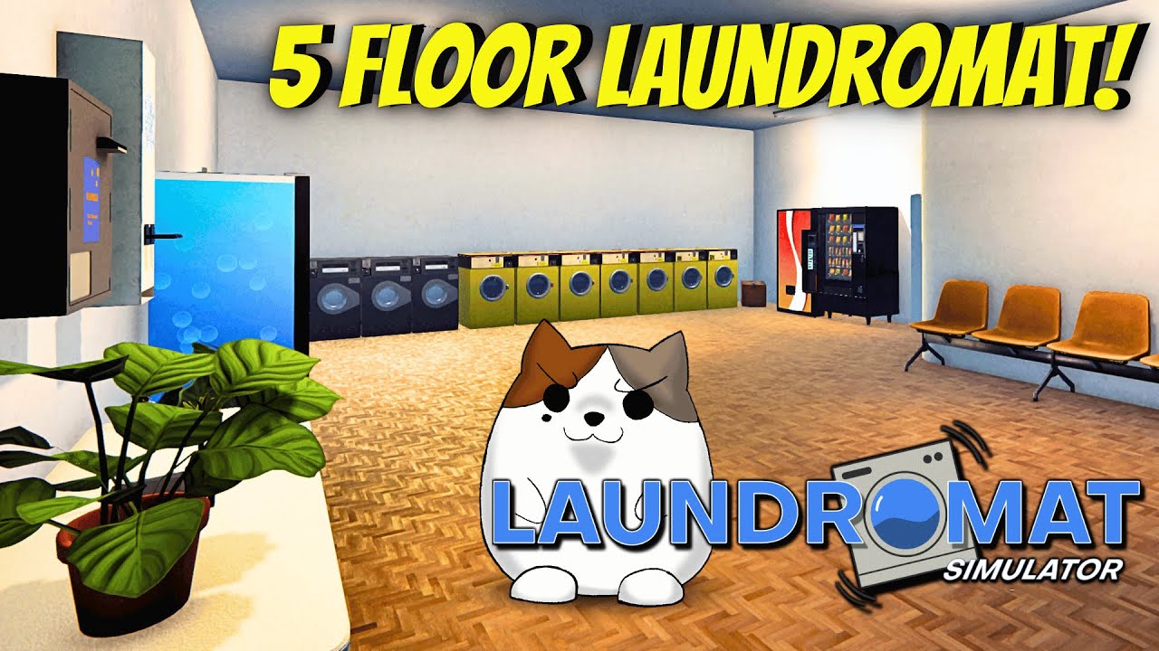 Running a 5 Floor Laundromat in London in Laundromat Simulator! New Update! Ep 4 - YouTube