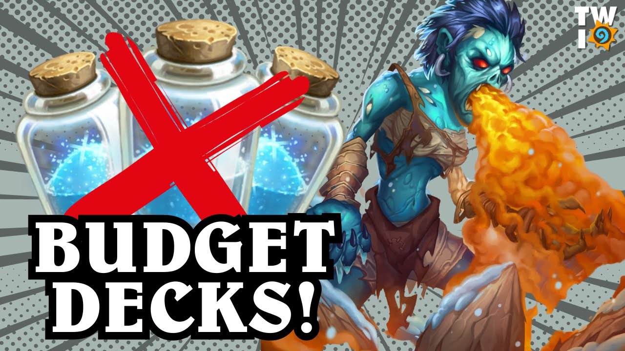 Conquer the Badlands with UPDATED Budget Hearthstone Decks! - YouTube