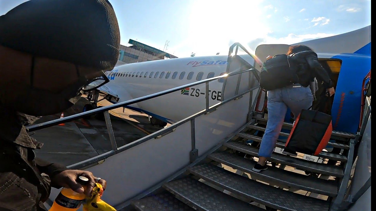 Business Class FlySaFair Is not What I Expected (🙆) - YouTube