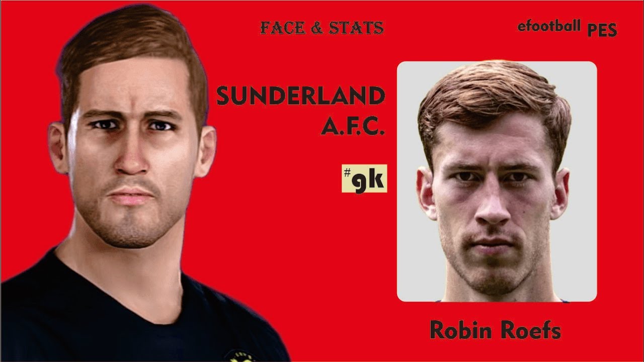Robin Roefs FACE & STATS eFootball PES 2021 2020 - YouTube
