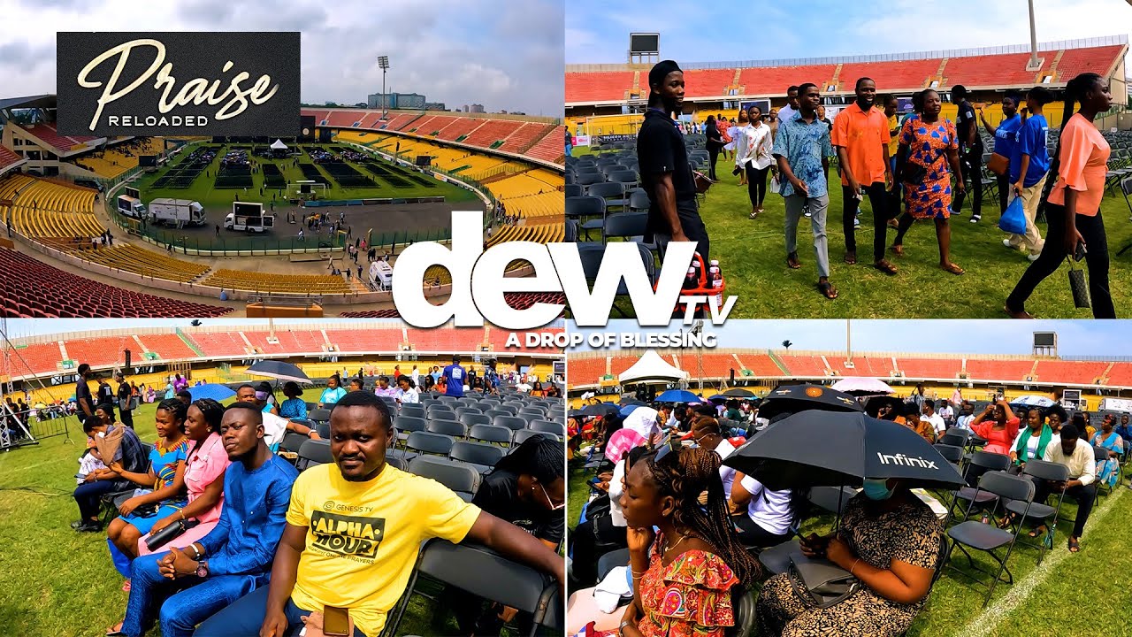 Joe Mettle's Praise Reloaded 2024 Just Started at the Accra Sport ...