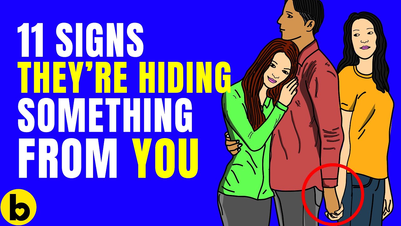 11 Red Flag Signs Your Partner Is Keeping Secrets From You - YouTube