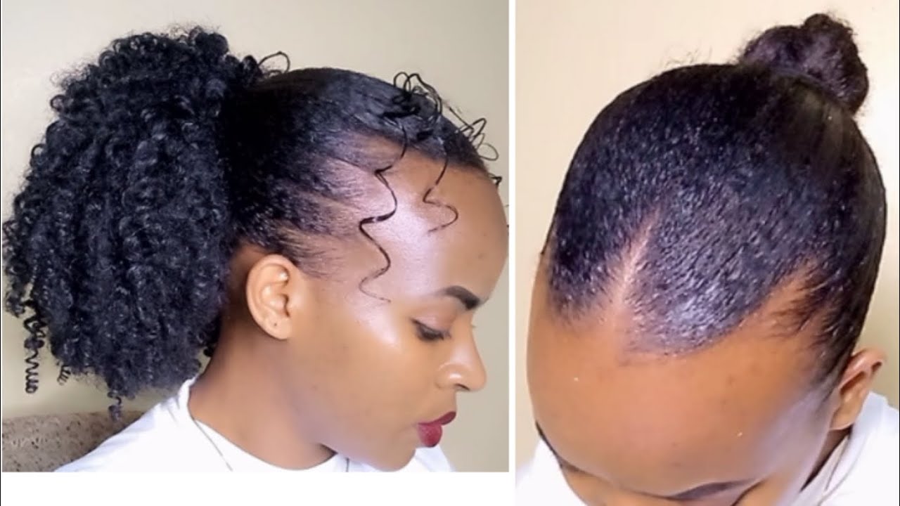 Simplest Bridal Hairstyle How To Apply Styling Gel On Natural Hair For A Bridal Hairstyle Youtube