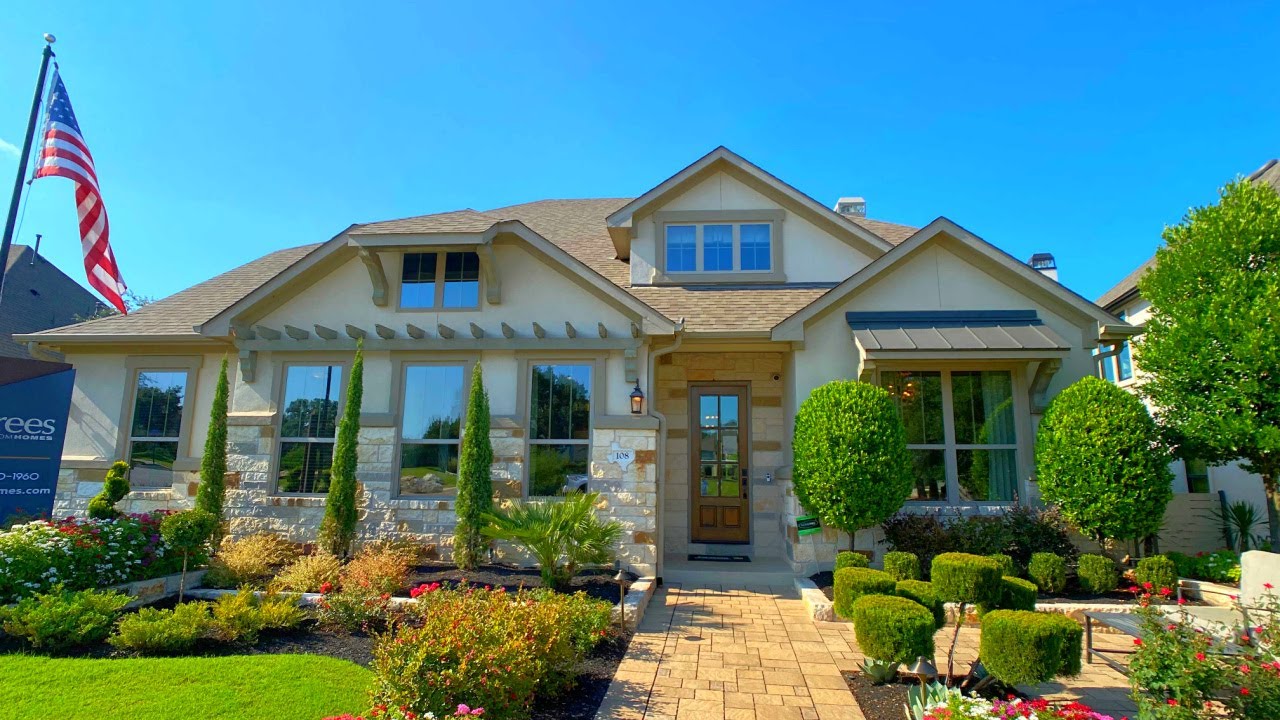 3200+ sq ft Parkhill II Plan by Drees Homes in Georgetown, TX | Wolf ...