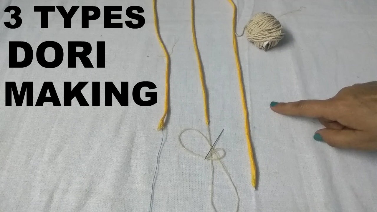 3 types of dori making - YouTube
