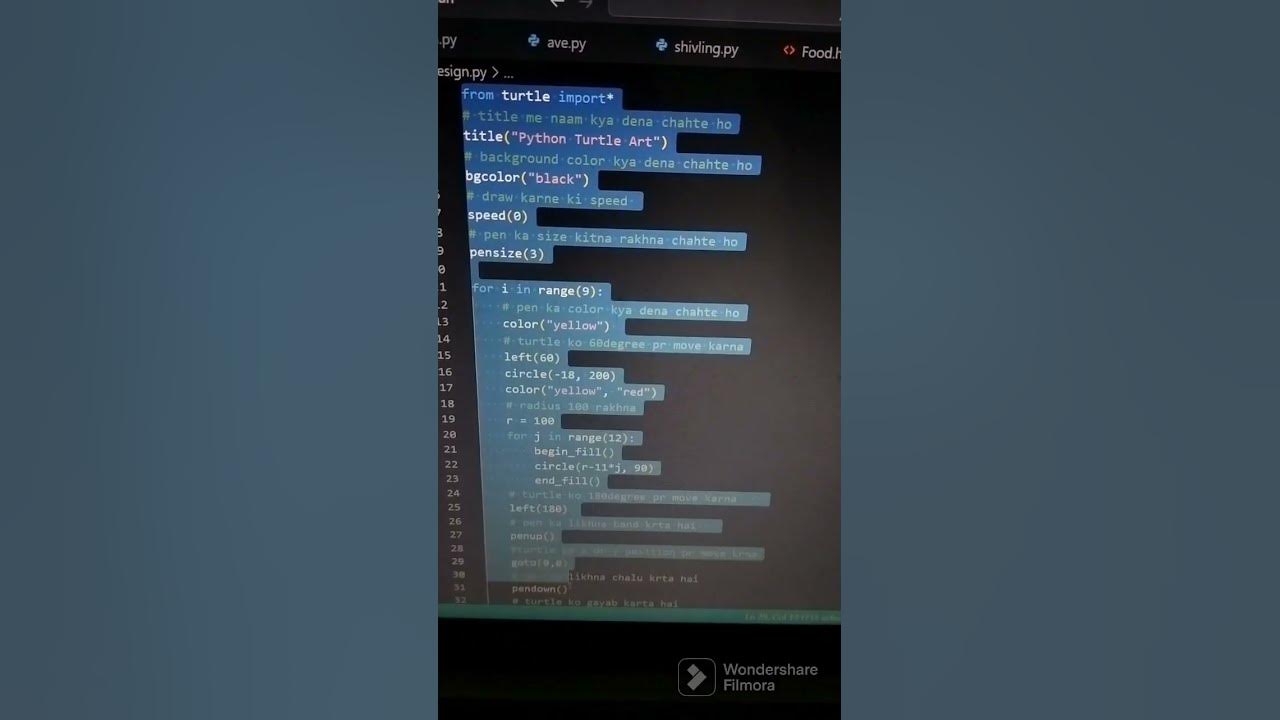 Make Beautiful Design Using Pythonpython Coding Programming Pythonprogramming Youtube