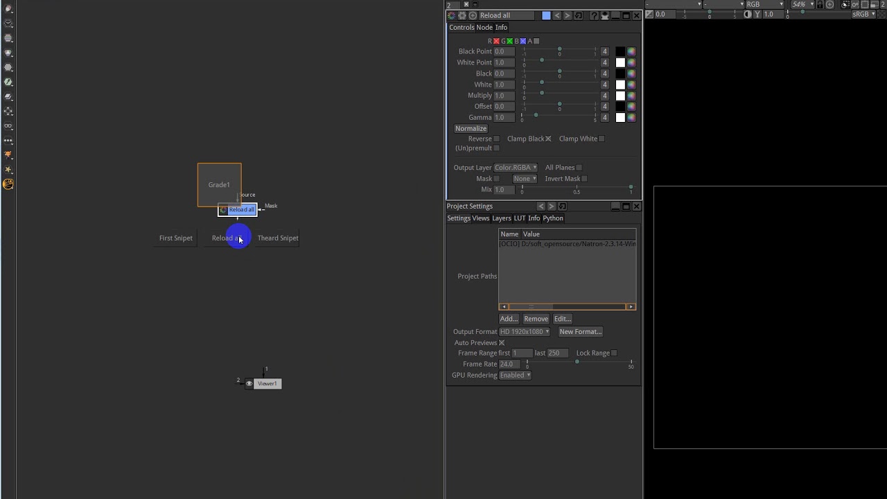 Snippet menu - YouTube