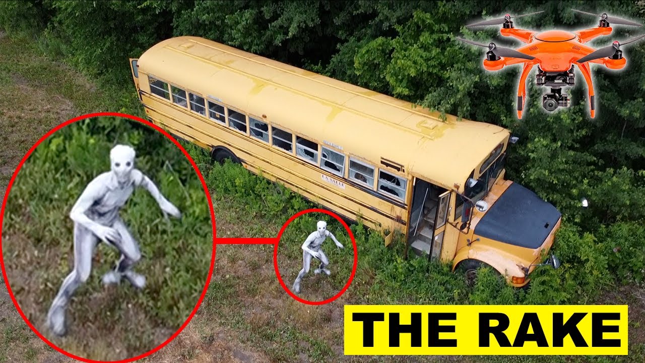 YOU WONT BELIEVE WHAT MY DRONE CAUGHT AT THE ABANDONED HAUNTED SCHOOL ...