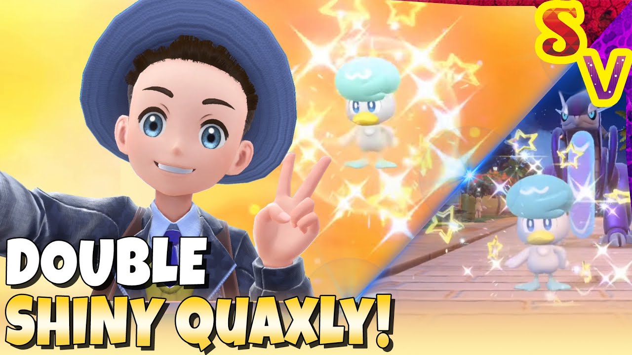 SHINY QUAXLY HATCHED TWICE! Masuda Method Shiny Hunt in Pokemon Violet ...