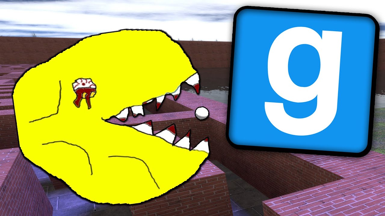Garry's Mod Mini-Game: Puck-man! - YouTube