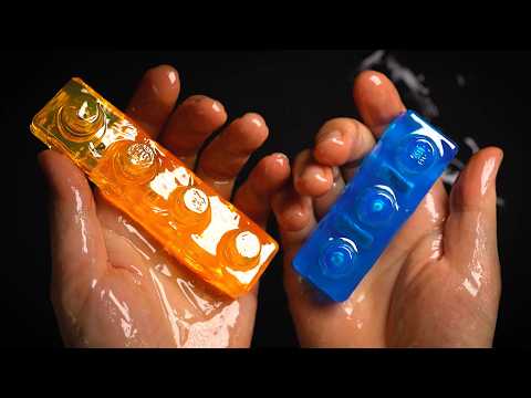 ASMR Jelly Blocks + Honey = Insanely Sticky Sounds