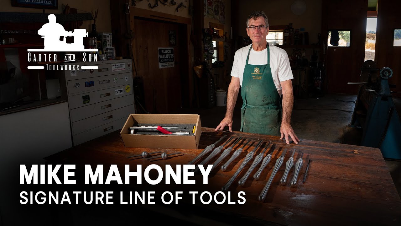 Mike Mahoney Signature Tools: Bowl & Lidded Vessel Turning - YouTube
