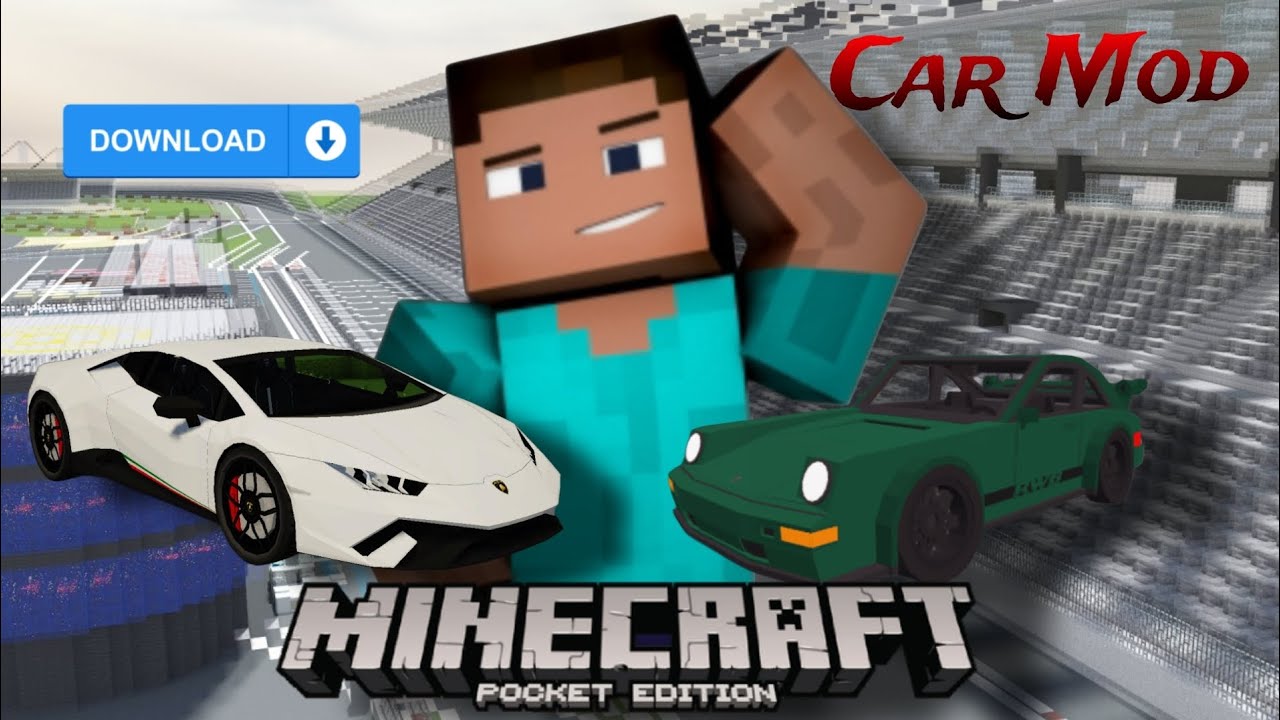 super car mod for Minecraft pe |1.21 | NotPixelAyush|@AnshuBisht - YouTube