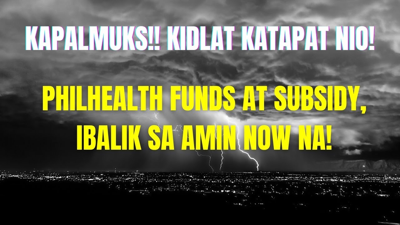 PBBM ouster possible dahil sa PHILHEALTH FUNDS at Zero subsidy scandal ...