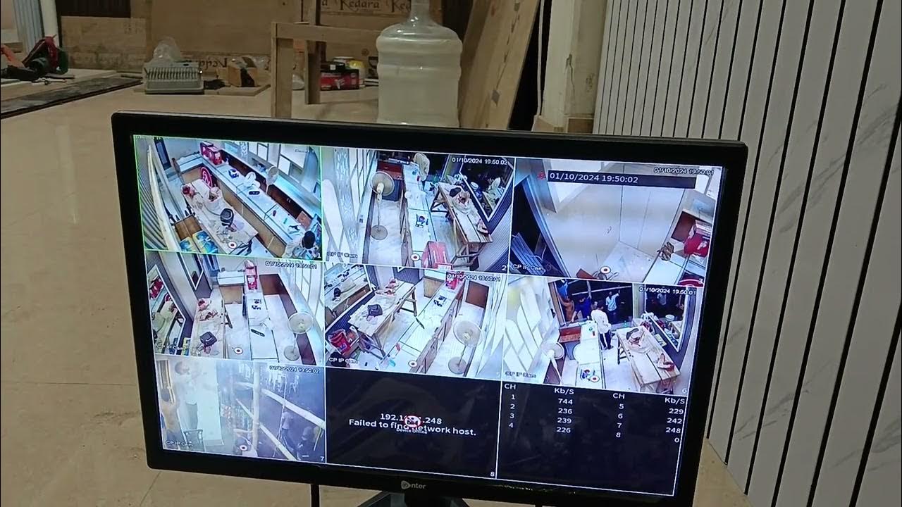 cp plus ip camera full setup 8 channel nvr - YouTube