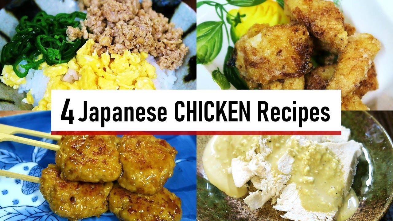 4 Easy Japanese Chicken Recipes: Quick and Simple Cooking Guide - YouTube