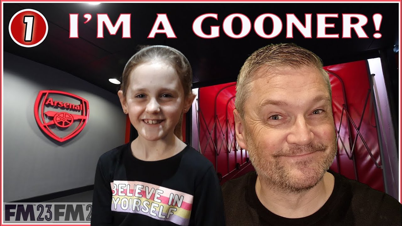 I'M A GOONER | Arsenal | Part 1 | Park to Legend ⭐ #fm23 #arsenal #fm ...