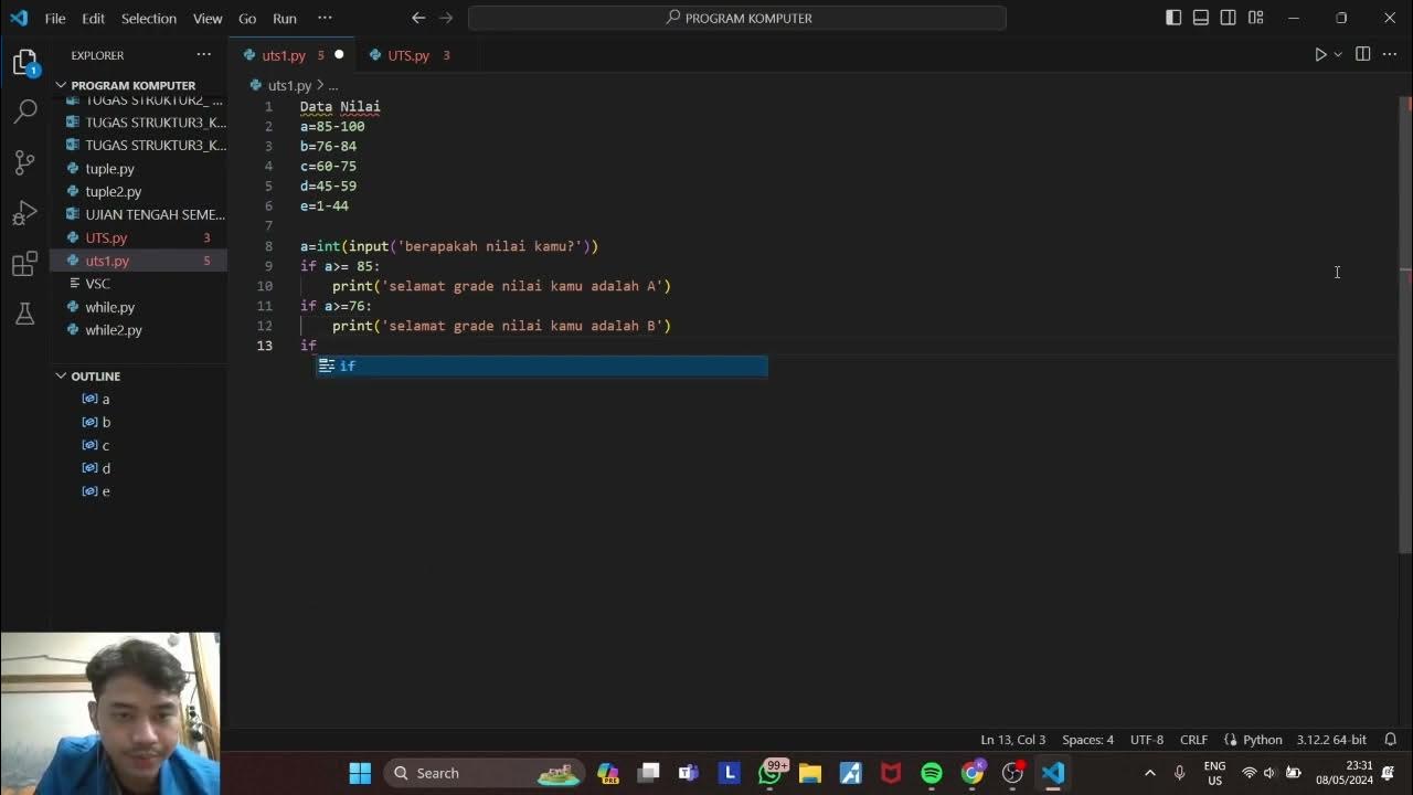 UTS Pemrograman Komputer - YouTube