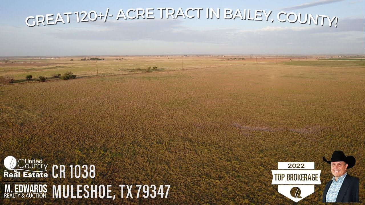 120 +/- Acre Tract In Bailey, County! - YouTube