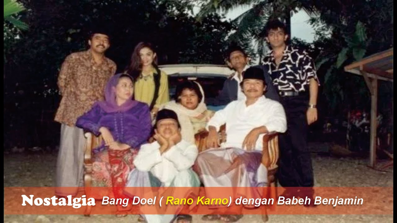 Kenangan bang Doel ( Rano karno ) dengan Benjamin Suep ). #nostalgia ...