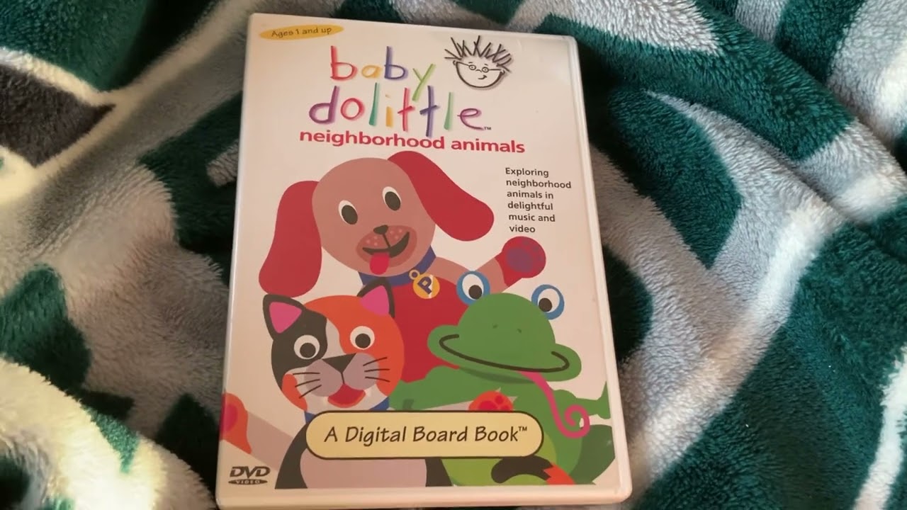 Baby Dolittle Neighborhood Animals Vhs Ebay