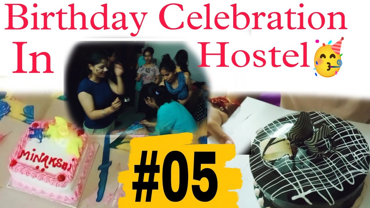 Birthday celebration in hostel 🥳 || vlog #05 || Piku Sharma || - YouTube