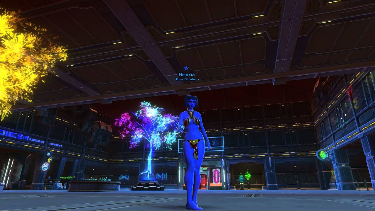 SWTOR: Like this Dancing Chiss for No Reason - YouTube