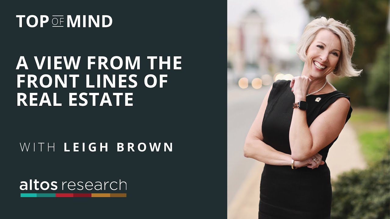 Leigh Brown’s View From the Front Lines of Real Estate - YouTube