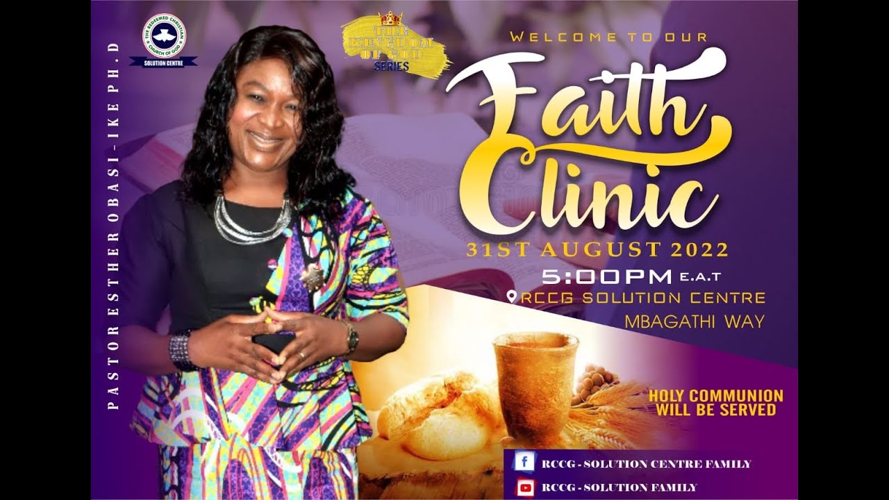 31ST AUGUST 2022 || FAITH CLINIC SERVICE. - YouTube