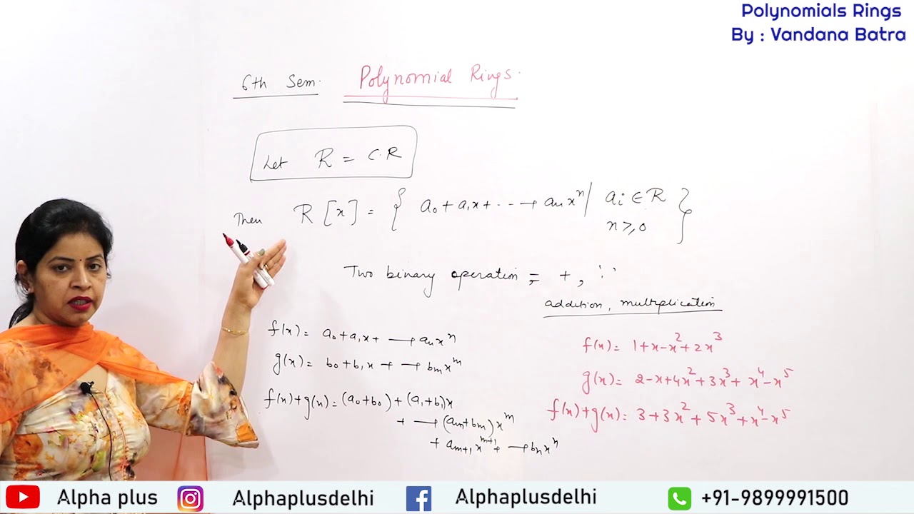 Abstract Algebra (class 1) - YouTube