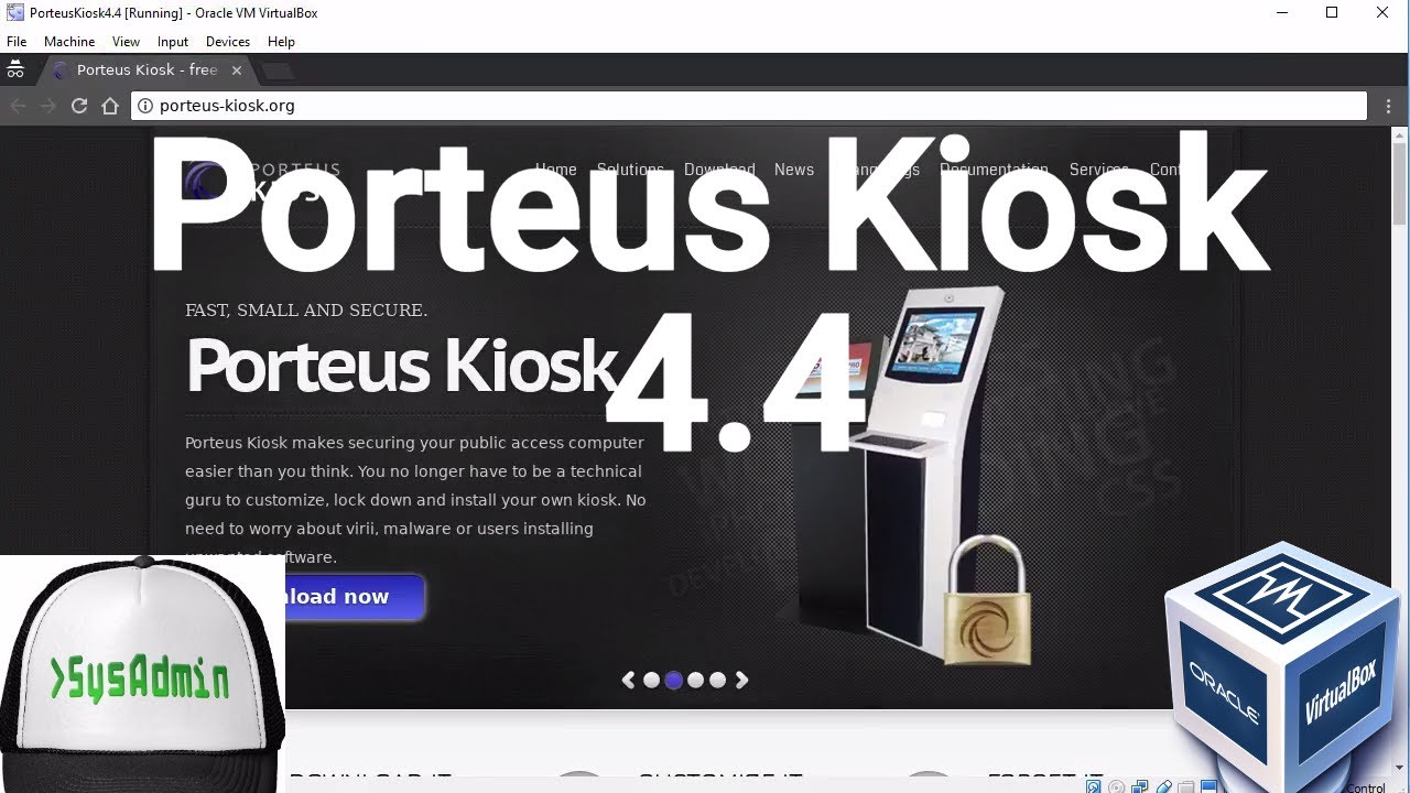 Porteus Kiosk 4.4 Installation and Review on Oracle VirtualBox [2017 ...