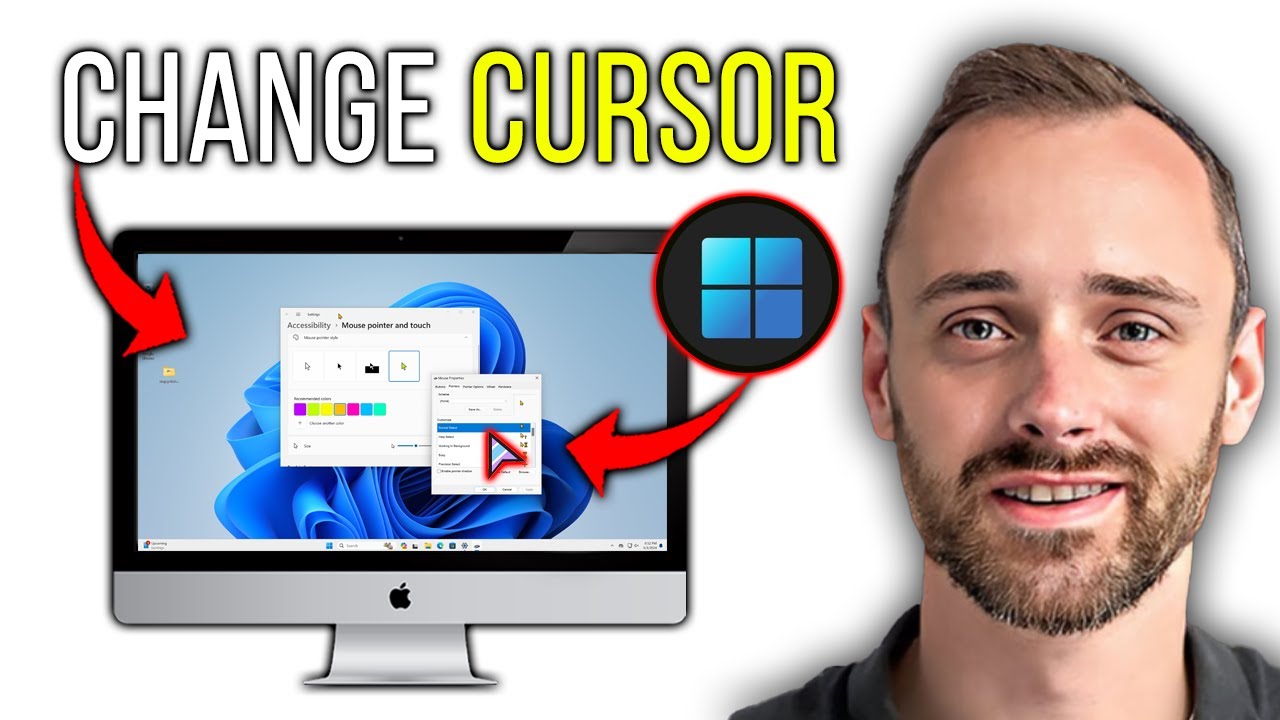 How To Change Cursor on Windows 11 | Step By Step - YouTube