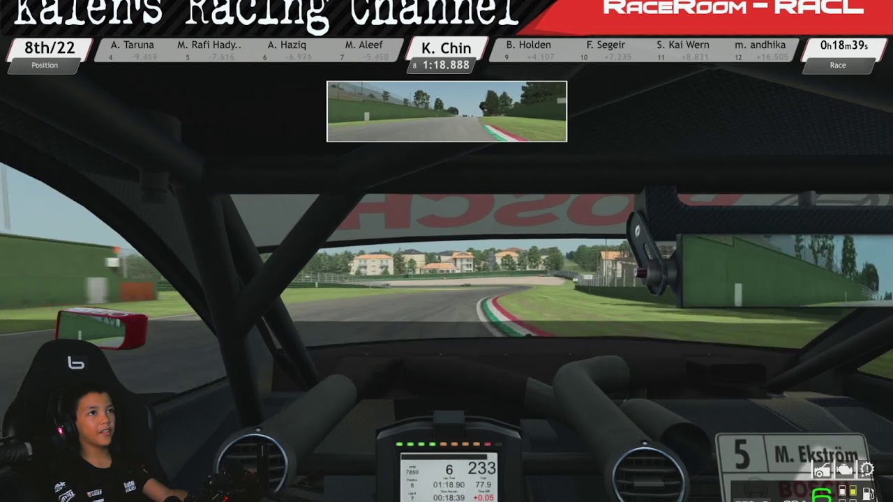 Raceroom Asia Championship League Rd 4 Imola DTM - YouTube