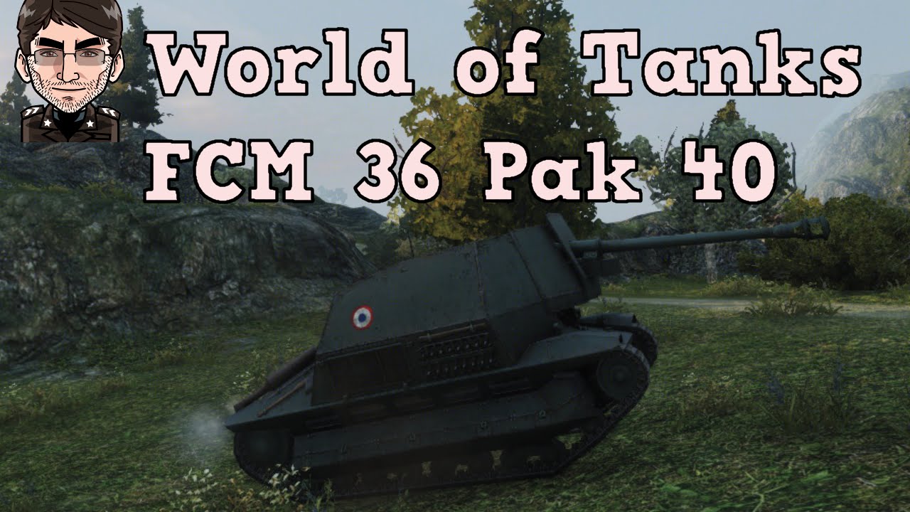 World of Tanks - FCM 36 Pak 40, auch kleine Panzer machen Spaß [deutsch ...