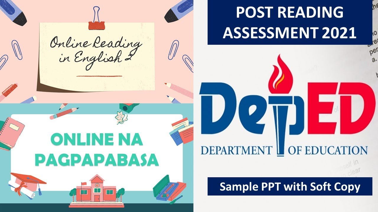 POST READING ASSESSMENT / ONLINE PABASA - DEPED MEMO 2021 (TAGALOG ...