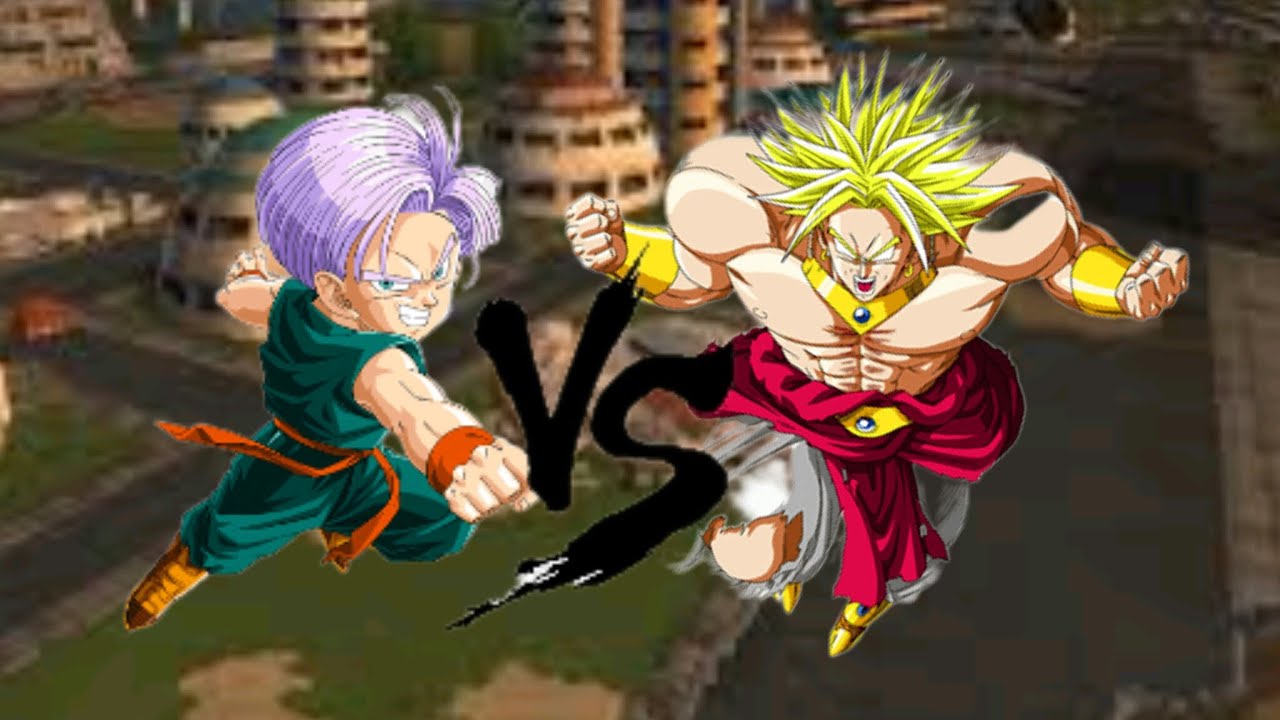 Dragón Ball Z Budokai Tenkaichi 3 Trunks Vs Broly (Legendario) - YouTube